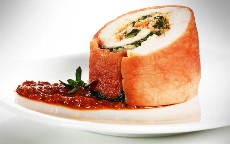 Chicken and Serrano Ham Tapa Maki - Consorcio Serrano Ham: the jamon ...